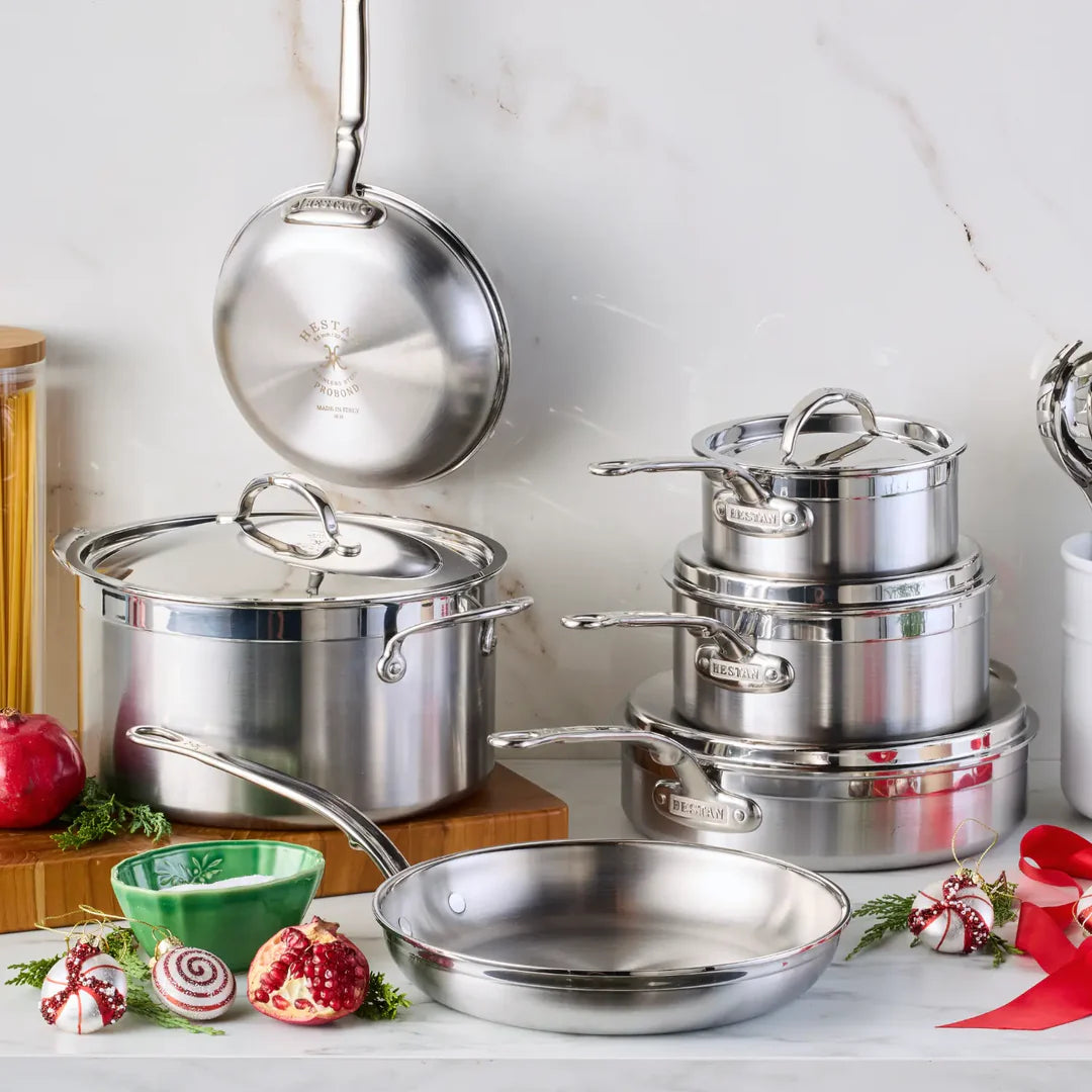 Stainless Steel Cookware Sets vs Individual Pots and Pans – Hestan Culinary