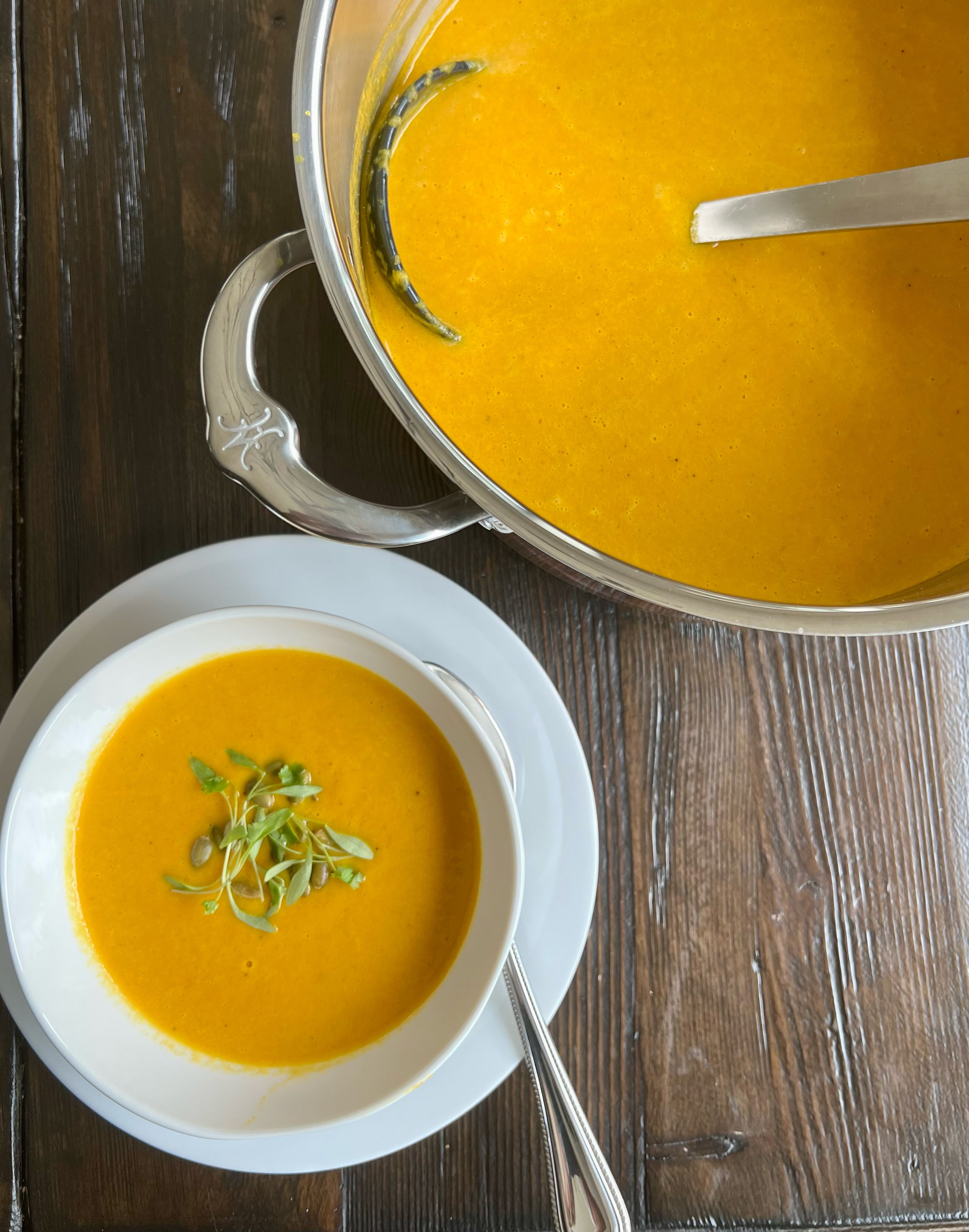 Curried Carrot Ginger Soup with Coconut Milk – Hestan Culinary