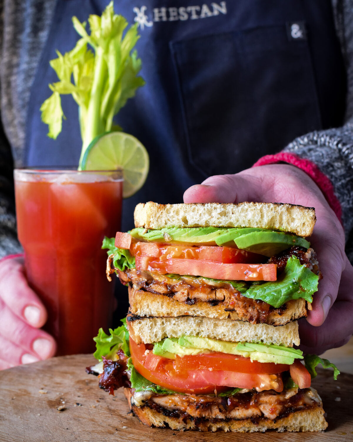 Spicy Chicken Club Sandwich – Hestan Culinary
