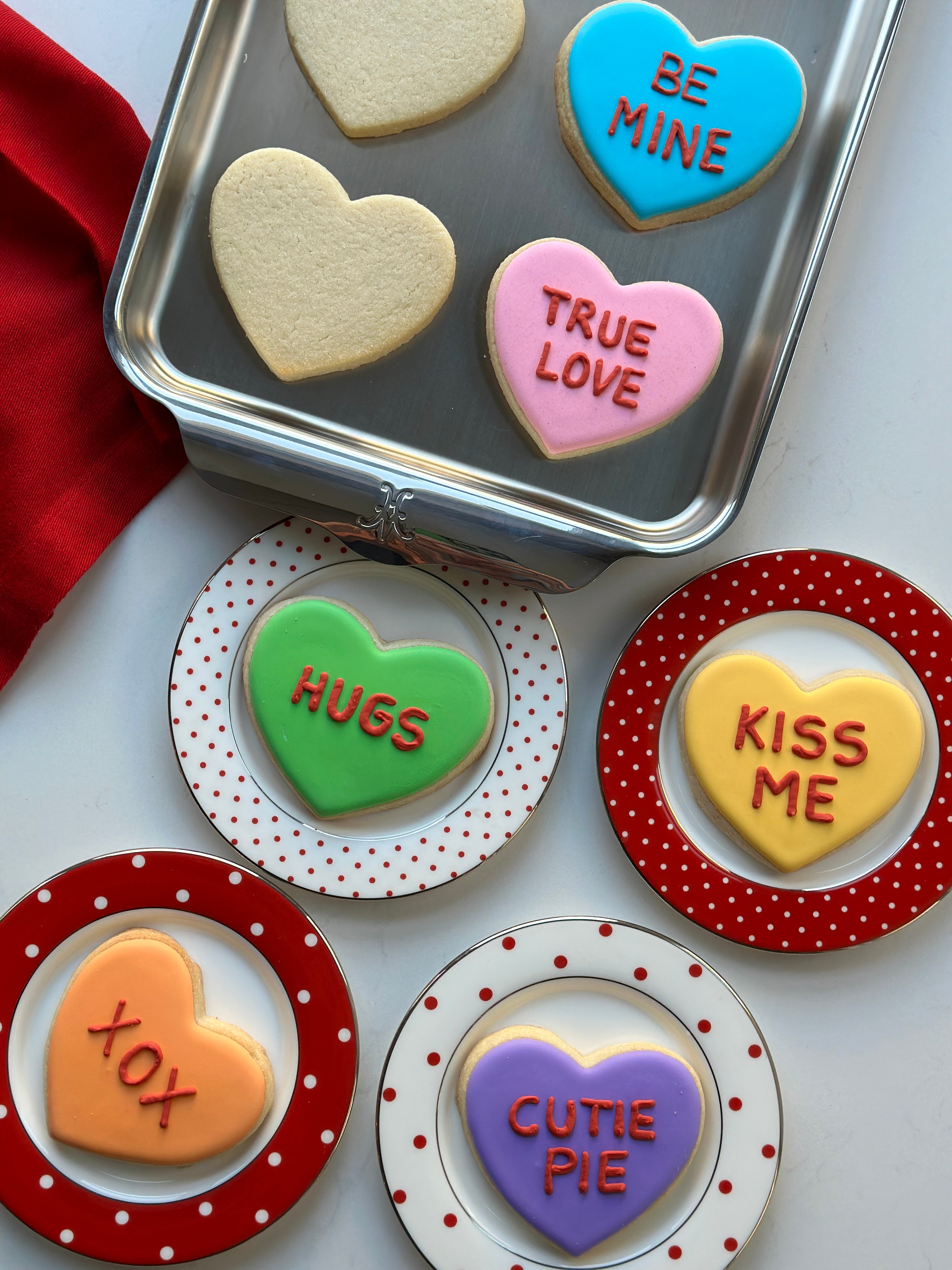 Love Note Frosted Heart Cookies – Hestan Culinary