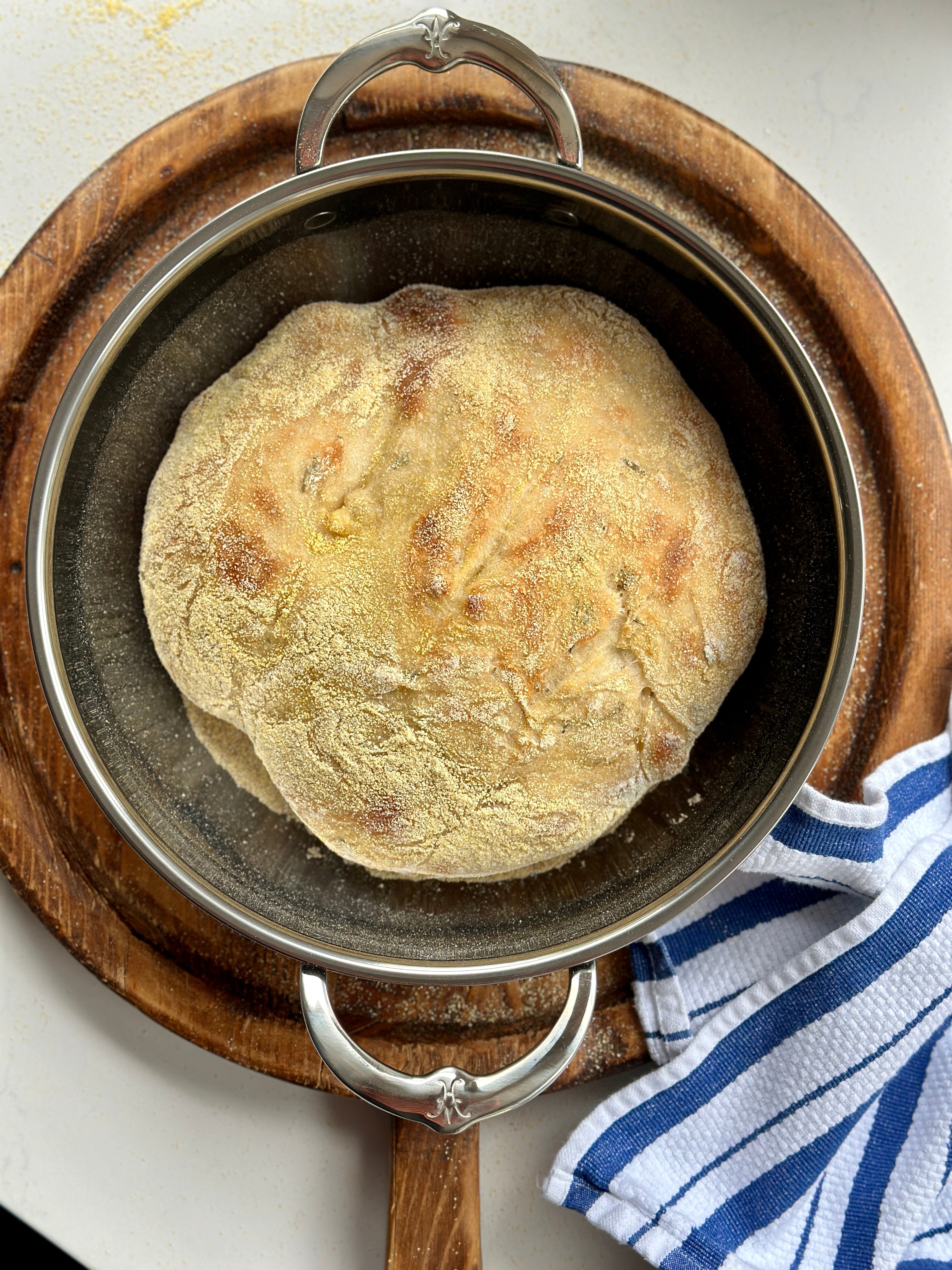 No-Knead Meyer Lemon Rosemary Bread – Hestan Culinary