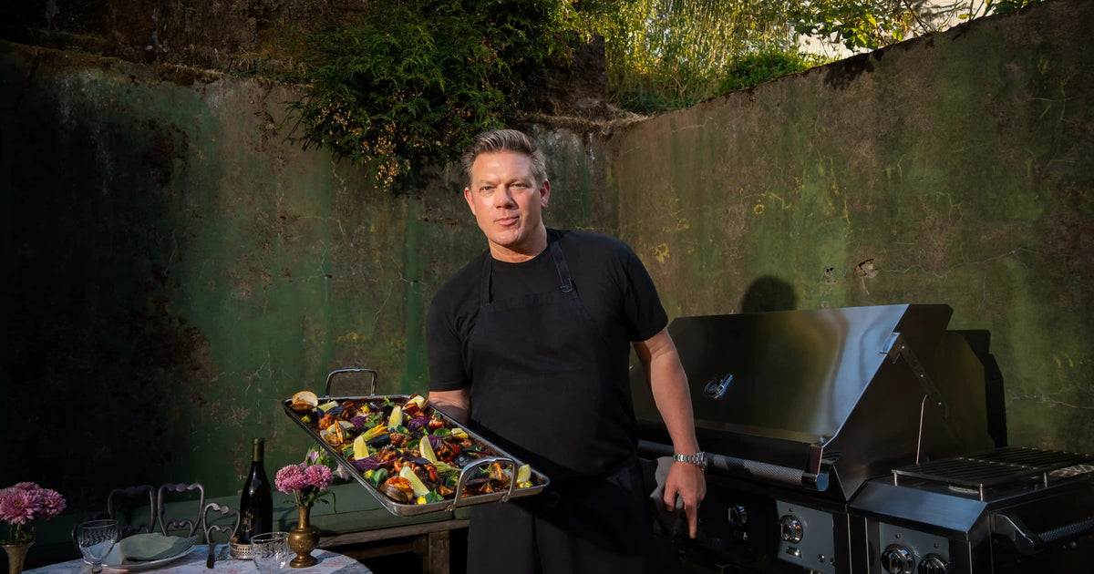 Tyler Florence's Seafood and Chicken Paella – Hestan Culinary