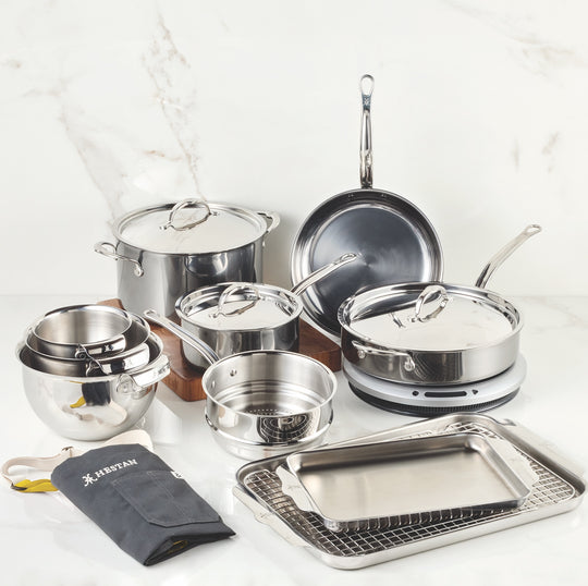 Titanium Cookware | NanoBond® Titanium Pots & Pans – Hestan Culinary