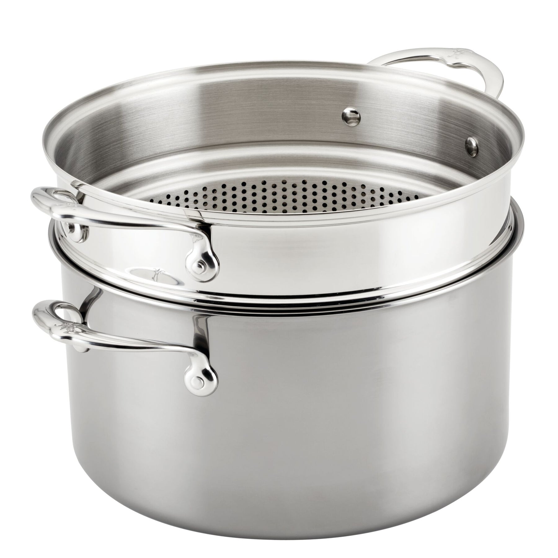 8-Quart Stainless Steel Pasta Insert – Hestan Culinary