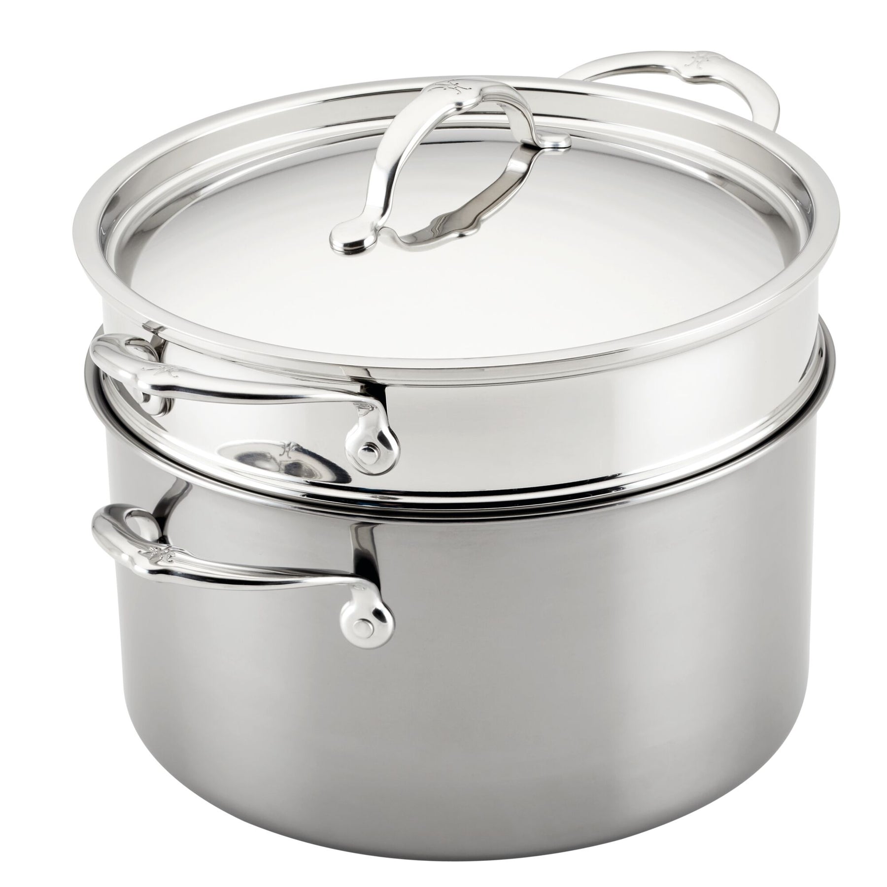 8-Quart Stainless Steel Pasta Insert – Hestan Culinary