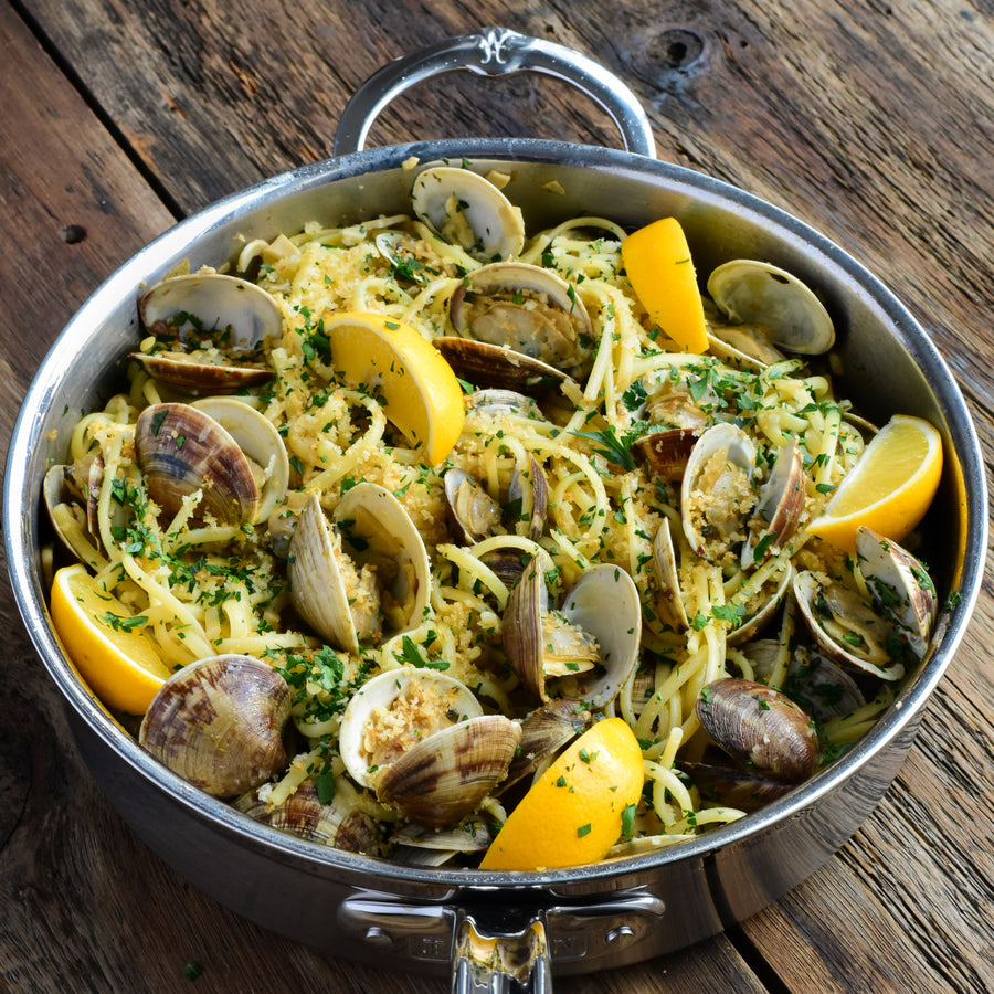 Professional Clad Stainless Steel Sauté Pans – Hestan Culinary