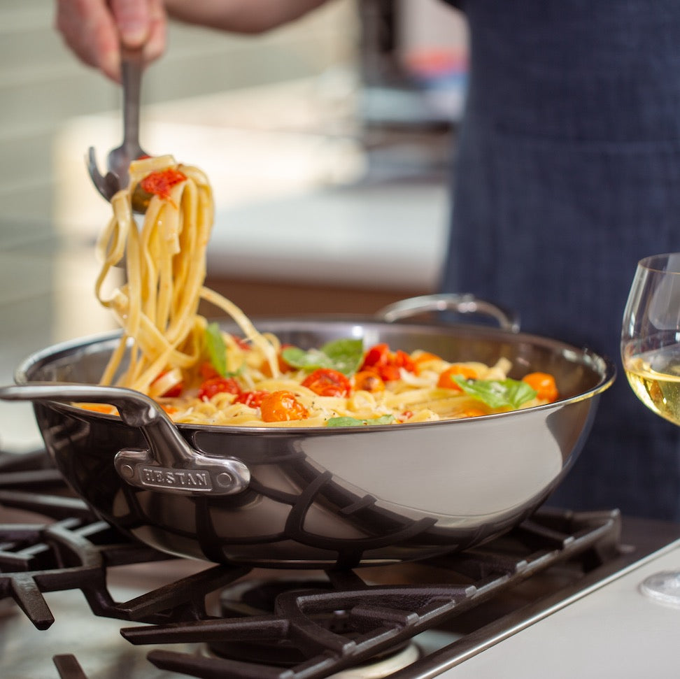 Titanium Chef's Pan, 14-Inch – Hestan Culinary